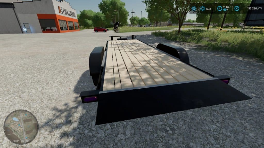 FS22 Felling Tilt Deck Trailer v1.0.0 (4) - Farming simulator 19 / 17 ...