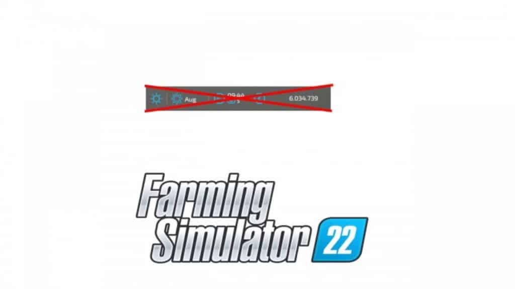 FS22 HUD HIDER v1.0.0.0 - FS 22 Other Mod Download