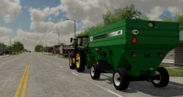 FS22 J&M 680 GRAVITY WAGON v1.0.0.1 - FS 22 Trailers Mod Download