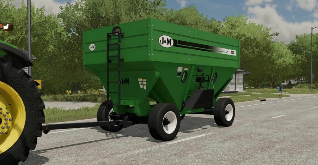 FS22 J&M 680 Gravity Wagon - FS 22 Trailers Mod Download