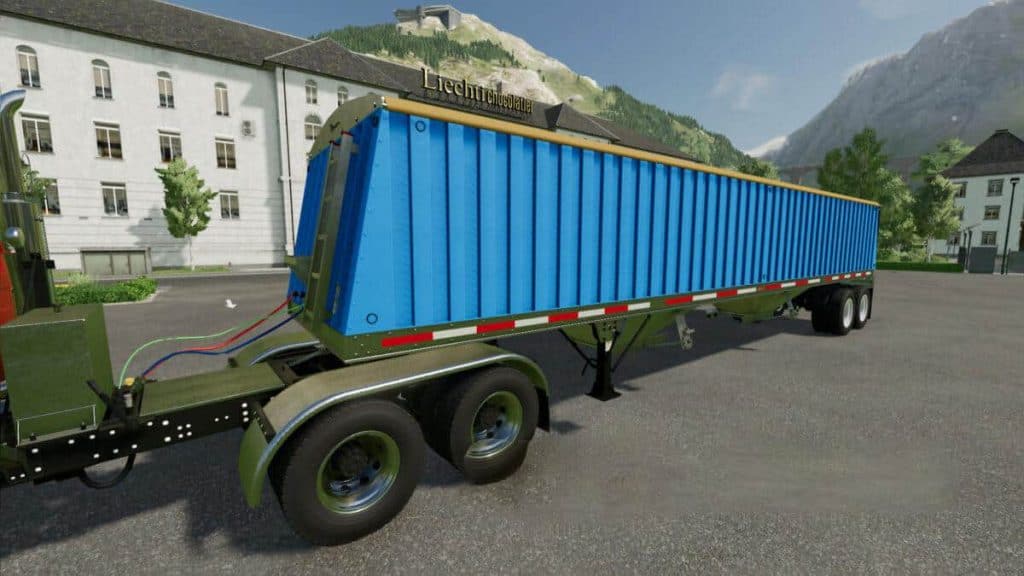 FS22 Jet Hopper Trailer v1.0 - FS 22 Trailers Mod Download