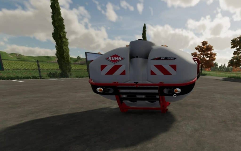 FS22 Kuhn PF 1500 tank v1.0.0 (4) - Farming simulator 19 / 17 / 15 Mod