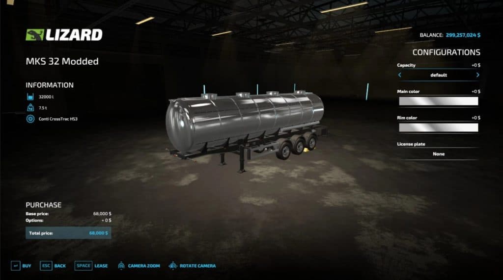 FS22 MKS32 Modded Multi Liquid Tanker v1.0.0.2 - FS 22 Trailers Mod ...