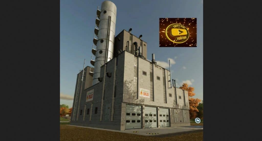 FS22 Oil Plant v1.0.0.0 - FS 22 Buildings Mod Download