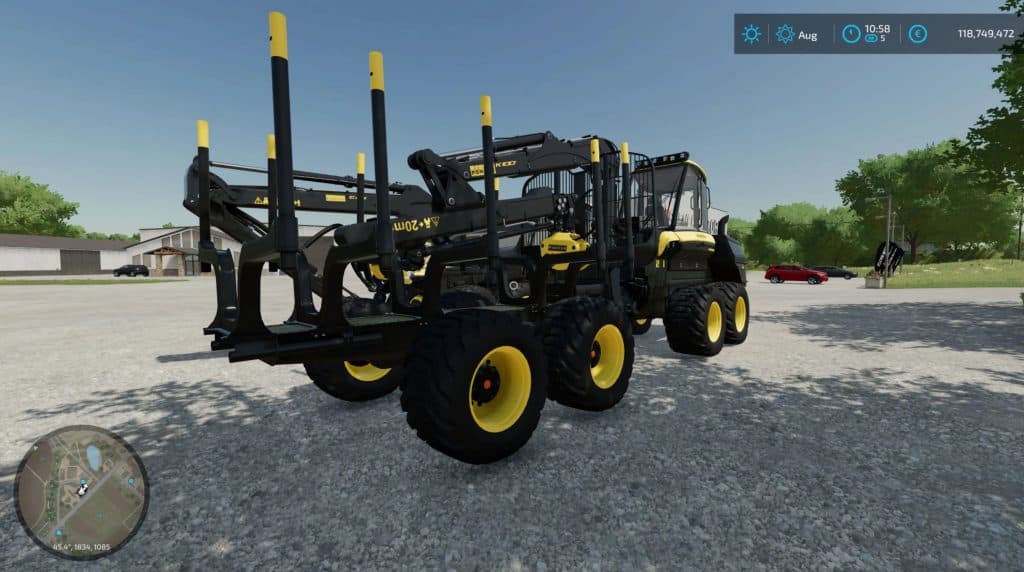 FS22 Ponsse Bison and Cobra v1.0.0 (5) - Farming simulator 19 / 17 / 15 Mod
