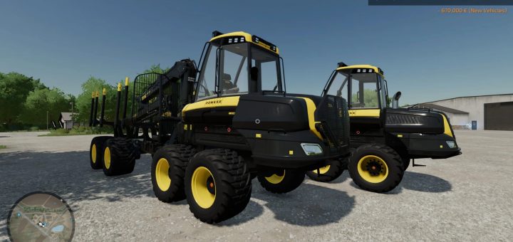 FS22 Ponsse Cobra 12 meter cutting length v1.0 - FS 22 Forestry Mod ...