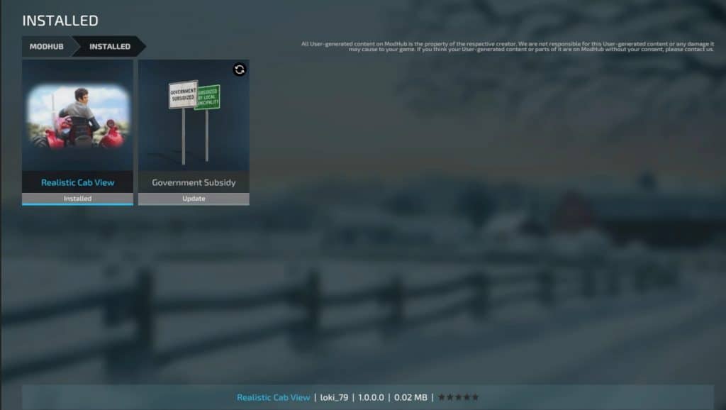 FS22 Realistic Cab View v1.0.0.0 - FS 22 Other Mod Download