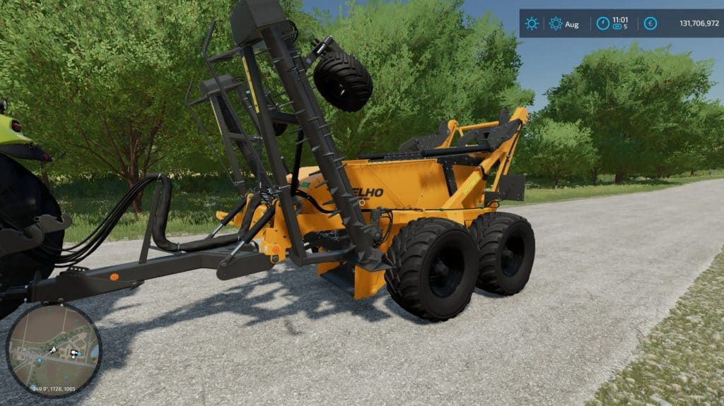 FS22 Scorpio 550 S V2.1 - FS 22 Implements & Tools Mod Download