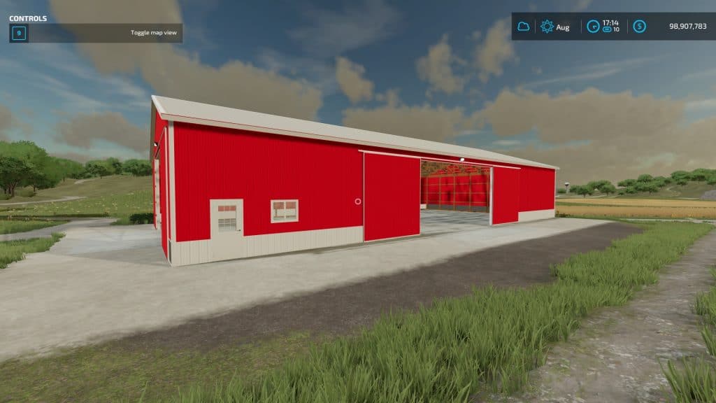 FS22 WesternIowa Shed 1.0 - FS 22 Objects Mod Download