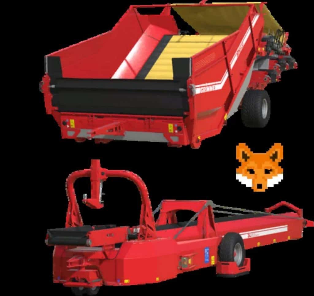 Grimme Conveyor Belt Technology Pack v1.0.0.0 - FS 22 Implements ...