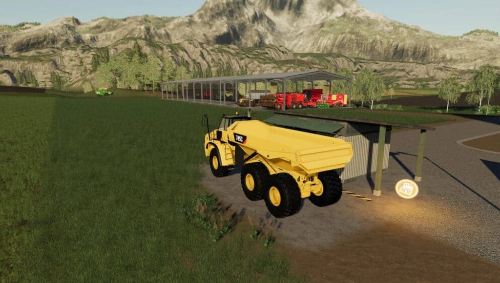 FS19 745C Dumper v1.0.0 (2) - Farming simulator 19 / 17 / 15 Mod
