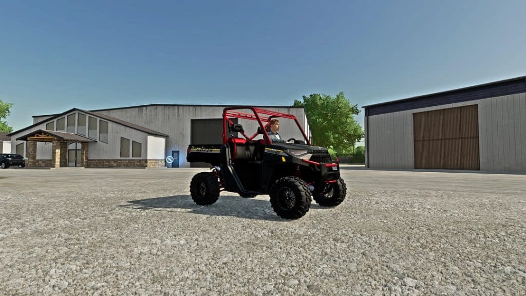 FS22 2019 Polaris Ranger v1.0 - FS 22 Cars Mod Download
