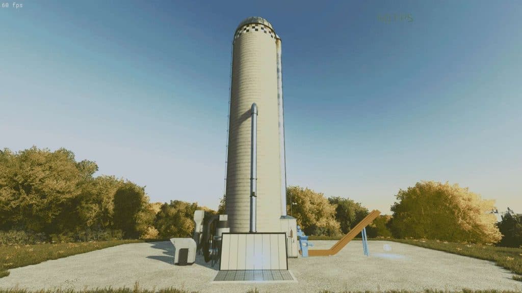 FS22 American Fermenting Silo v1.0 - FS 22 Objects Mod Download