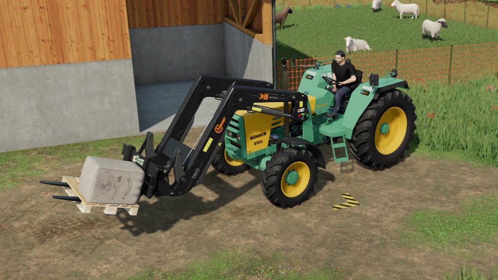 FS22 Bührer 6105 series Tractor v1.2.0.0 - FS 22 Tractors Mod Download