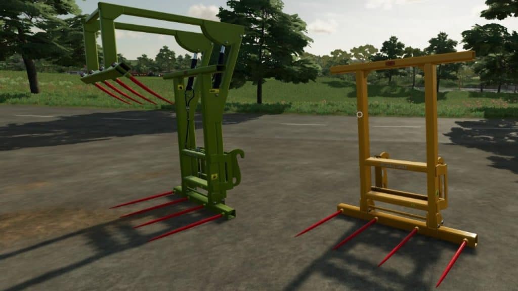 FS22 Big Bale Grab V1.0 - FS 22 Implements & Tools Mod Download