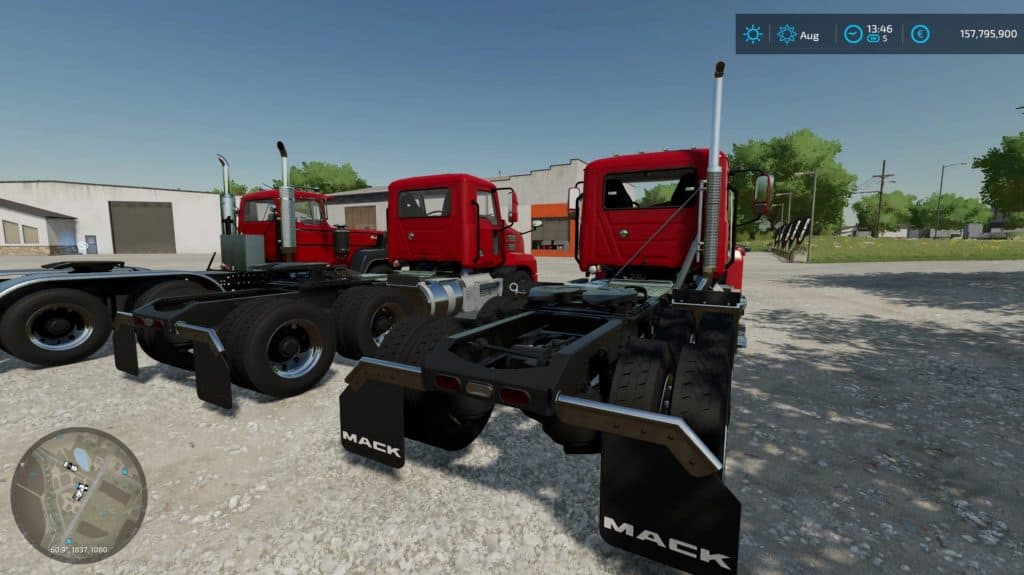 FS22 Blueline Mack Truck Pack v2 (4) - Farming simulator 19 / 17 / 15 Mod