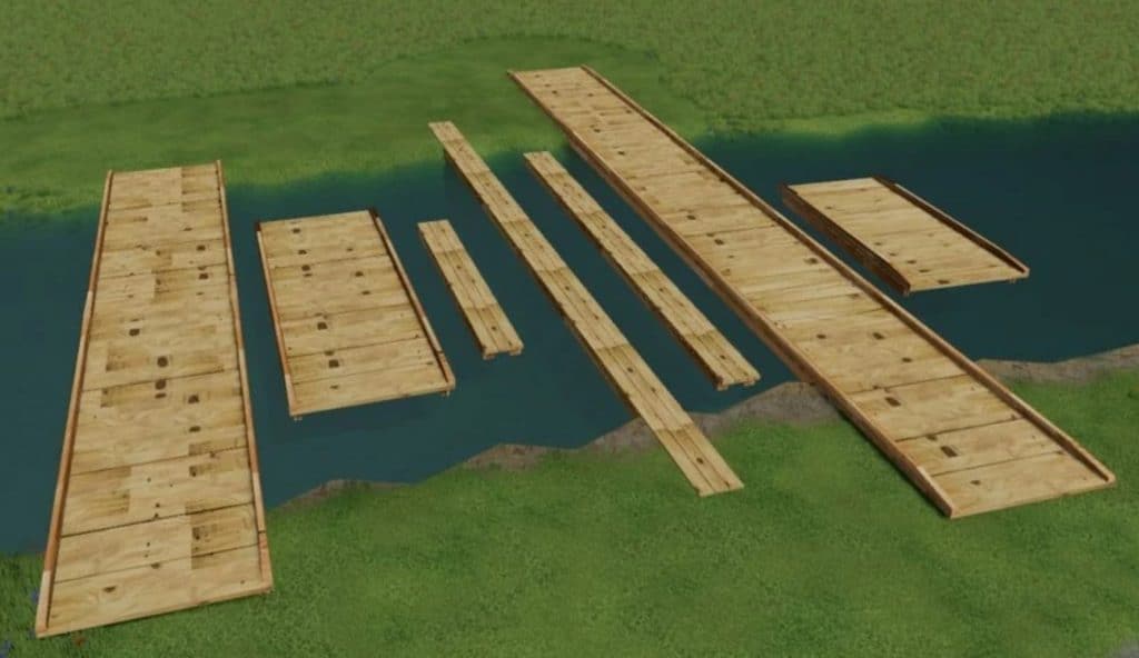 FS22 Bridge Pack v1.0.0.0 - FS 22 Objects Mod Download