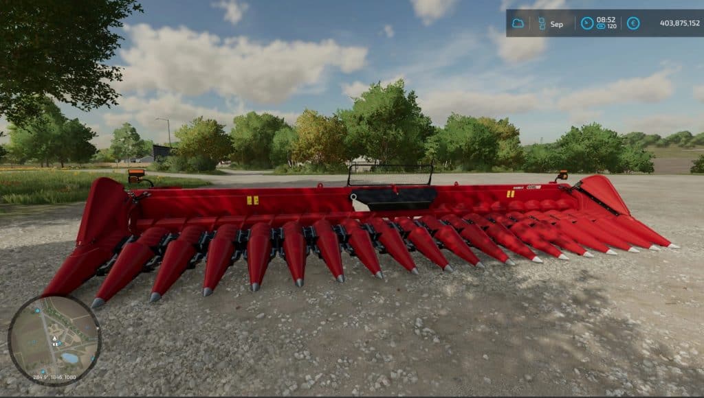 FS22 CASE Header 4418 v1.0.0 (1) - Farming simulator 19 / 17 / 15 Mod