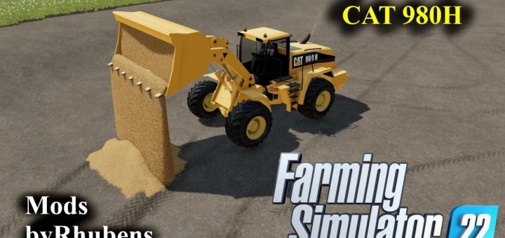 FS22 CAT CP-56 Roller Compactor v1.0 - FS 22 Forklifts / Excavators Mod ...
