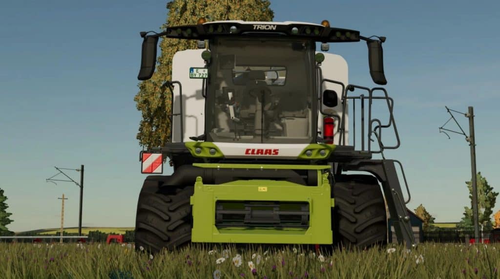 FS22 Claas Trion 720-750 wheeled v1.0.0.0 - FS 22 Combines Mod Download