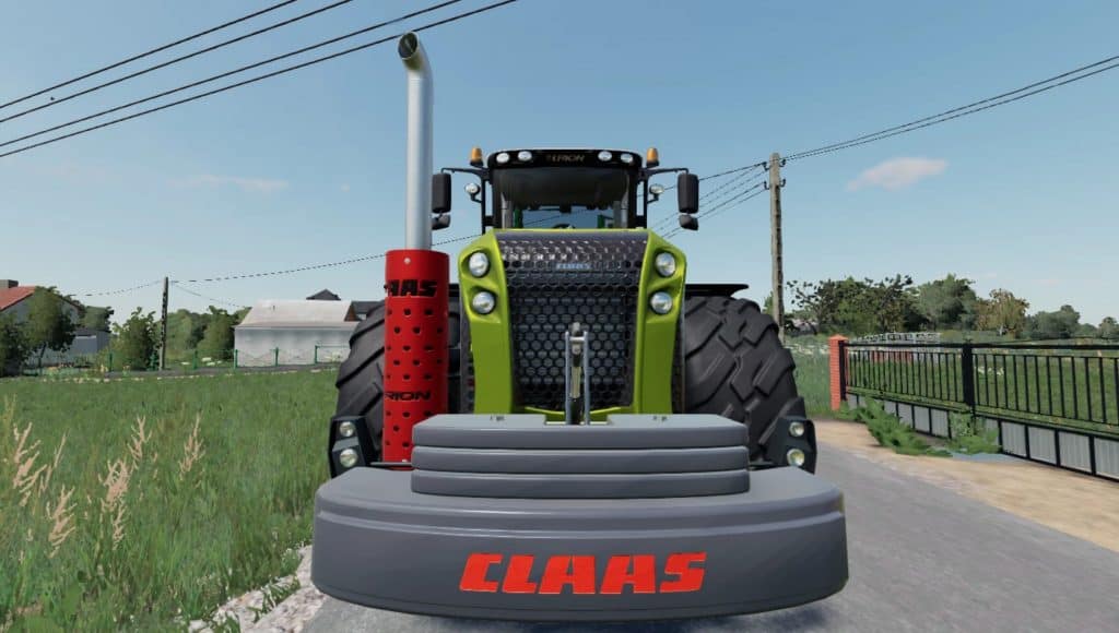FS19 Claas Xerion 4500 5000 Edited v1.0.0.0 - FS 19 Tractors Mod Download