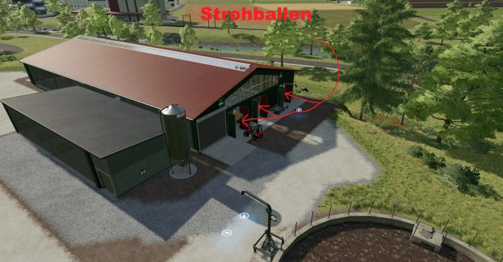 FS22 Cow Barn v1.0.0.2 - FS 22 Objects Mod Download