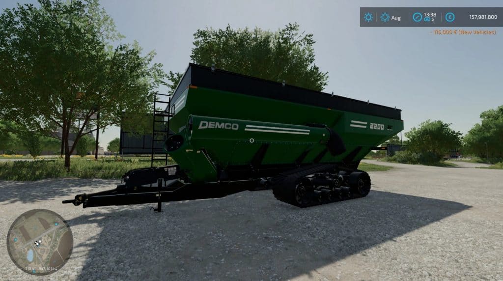 FS22 Demco Beet Crushing Auger Wagon v1.0.0.0 - FS 22 Trailers Mod Download