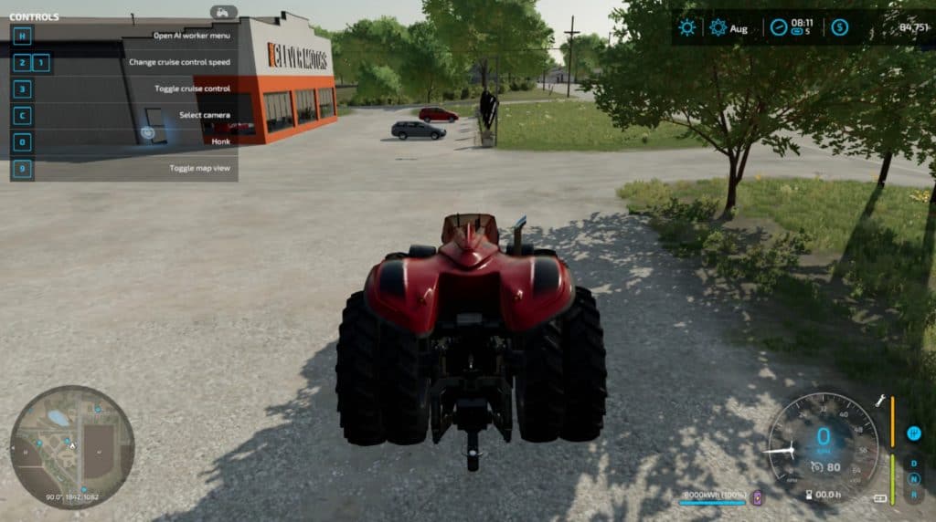 FS22 Electric Autonomous Case IH Tractor v1.0.0 (1) - Farming simulator ...