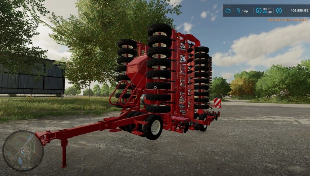 FS22 HORSCH Pronto 9DC v1.0.0 (1) - Farming simulator 19 / 17 / 15 Mod