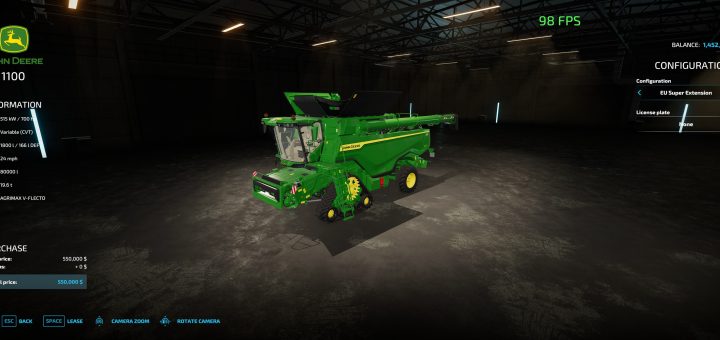 FS22 MacDon FD75 Header Pack V1.0 - FS 22 Packs Mod Download