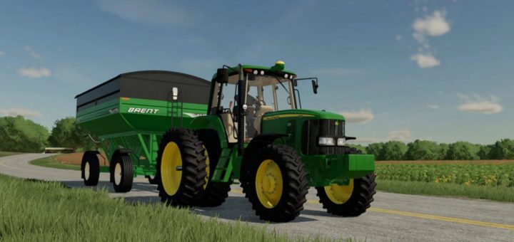 FS22 John Deere SoundGuard Small Frame v1.0 - FS 22 Tractors Mod Download
