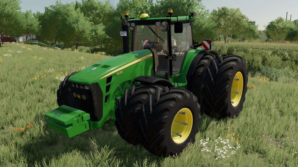 FS22 John Deere 8030 Series Tractor v1.0 - FS 22 Tractors Mod Download