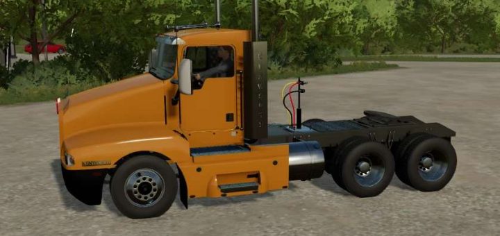 FS22 Kenworth T880 Service Truck v1.0 - FS 22 Trucks Mod Download