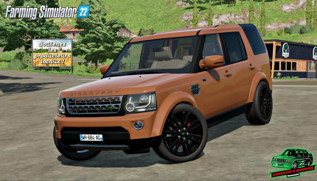 FS22 Land Rover Discovery 4 v1.0.0.0 - FS 22 Cars Mod Download