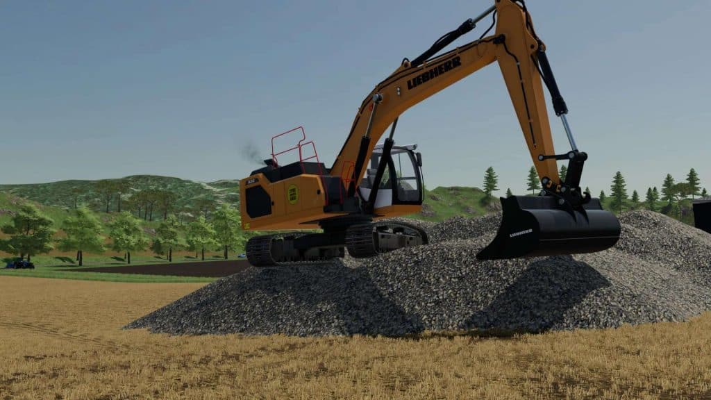 FS22 Liebherr R926 Excavator v1.0 - FS 22 Forklifts / Excavators Mod ...