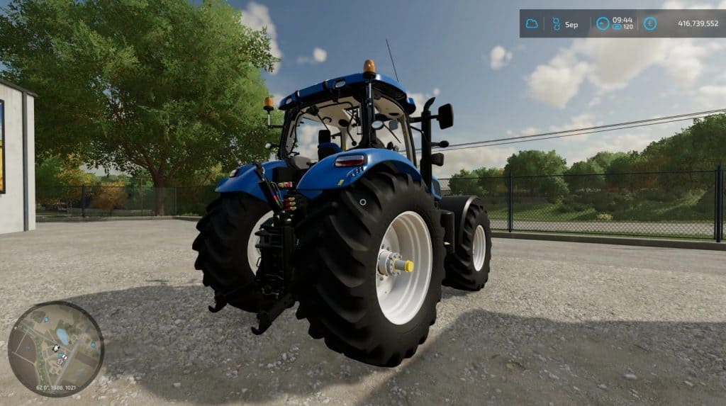 FS22 New Holland T7 AC v1.0.0 (1) - Farming simulator 19 / 17 / 15 Mod