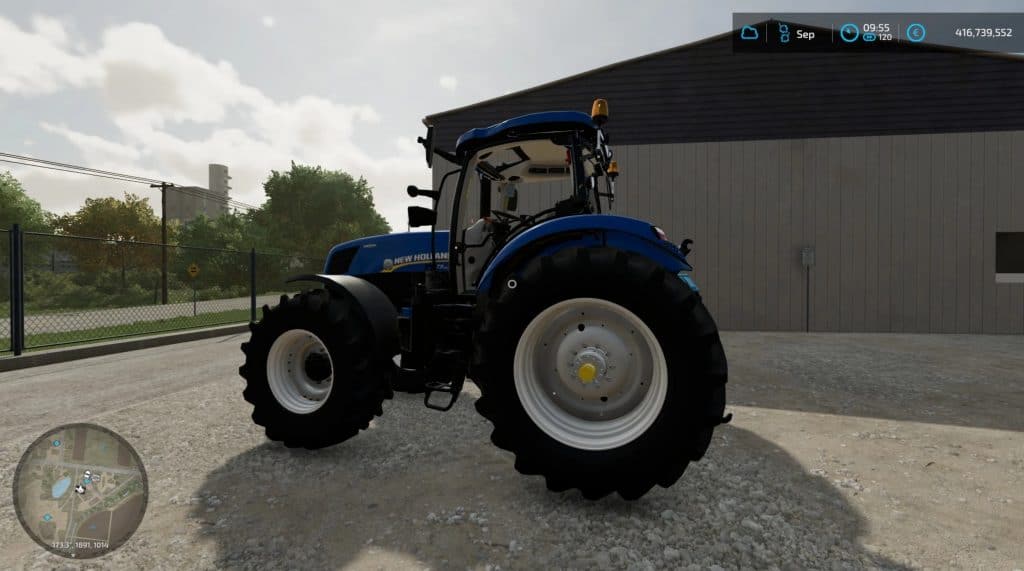 FS22 New Holland T7 AC v1.0.0 (2) - Farming simulator 19 / 17 / 15 Mod