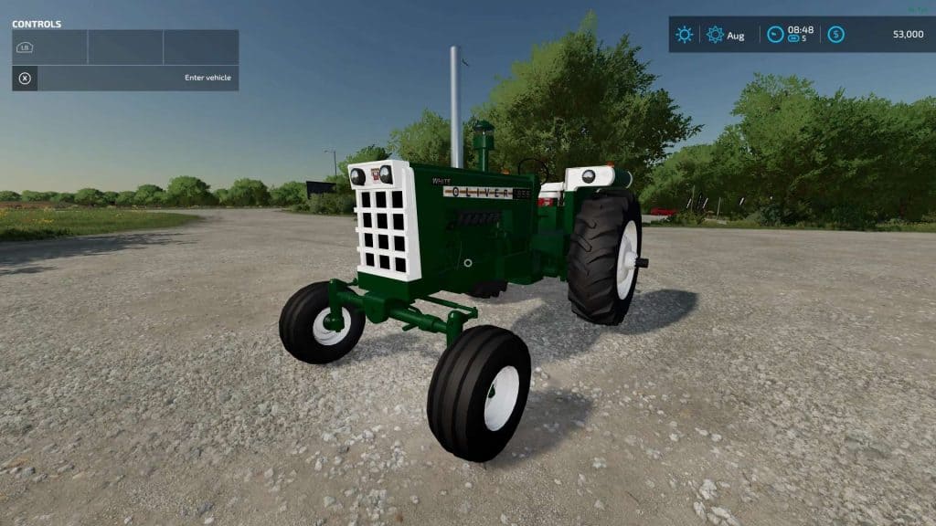 FS22 Oliver 1855 v1.0 - FS 22 Tractors Mod Download