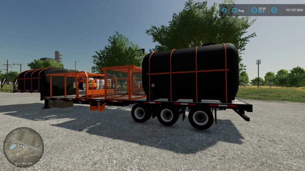 FS22 Phiber Dash Trailer v1.0.0.0 - FS 22 Trailers Mod Download