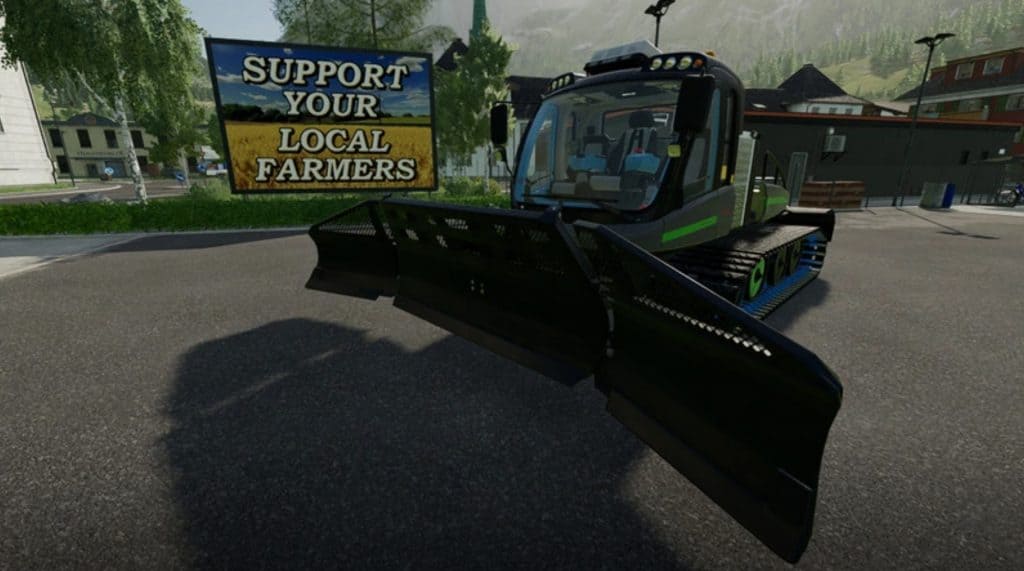 FS22 Prinoth Leitwolf Agripower Methane Snowcat v1.1 - FS 22 Forklifts ...