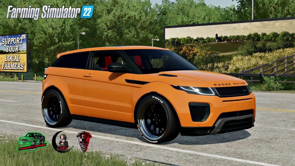 FS22 Range Rover Evoque Coupe v1.2 - FS 22 Cars Mod Download