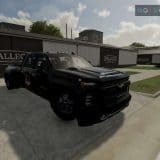 FS22 Slammed Chevrolet Silverado 3500 HD V1.0.0.1 - FS 22 Cars Mod Download