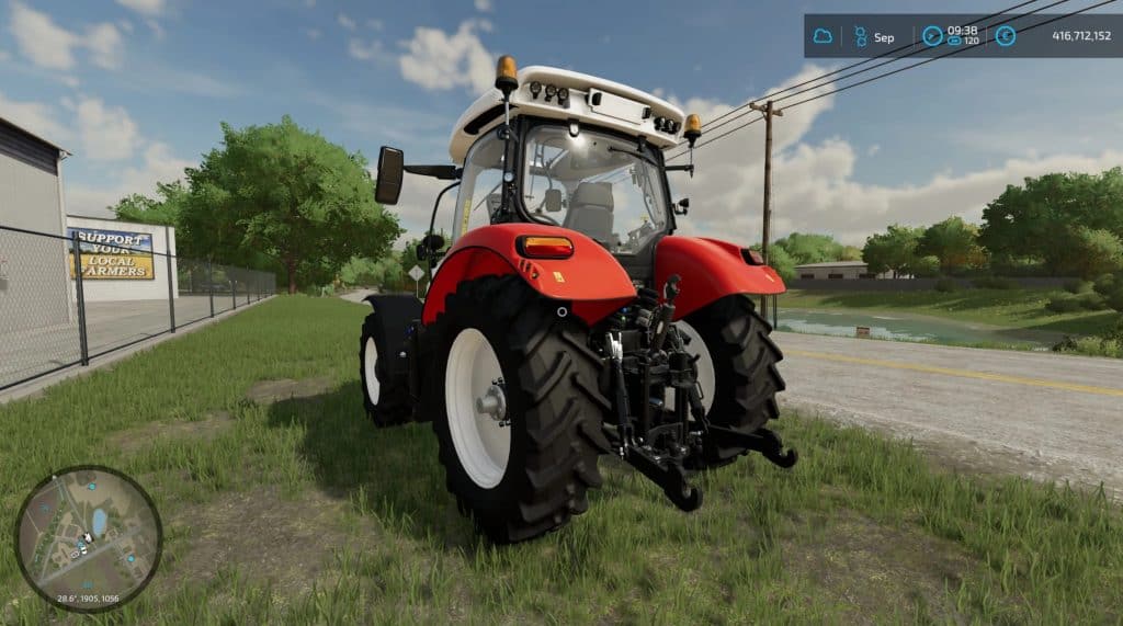 FS22 Steyr Profi Series v1.0.0 (5) - Farming simulator 19 / 17 / 15 Mod