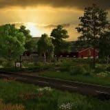 FS22 Swedish Landscape v1.0 - FS 22 Maps Mod Download