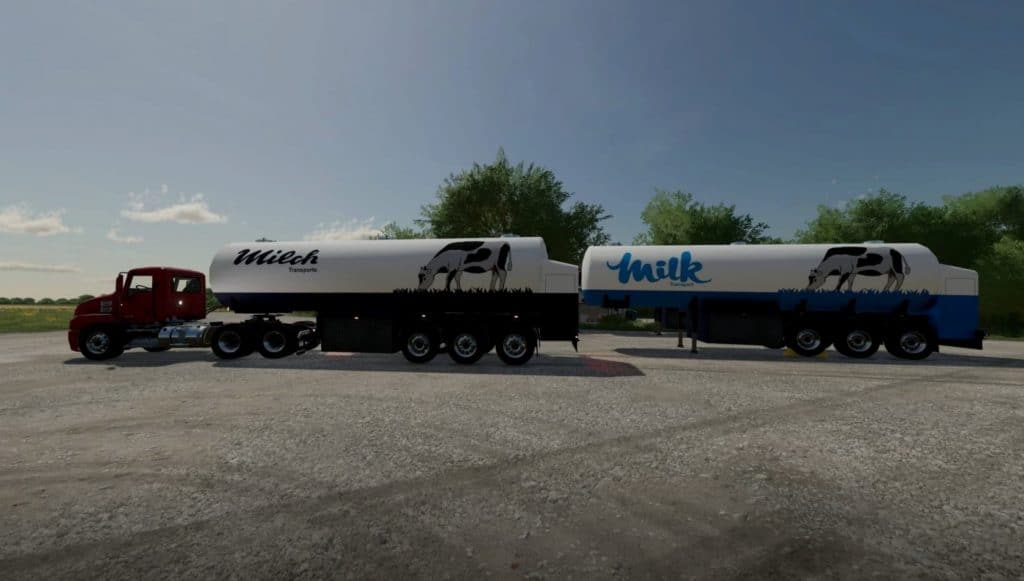 FS22 Tanker Pack v2.0.0.0 - FS 22 Trailers Mod Download