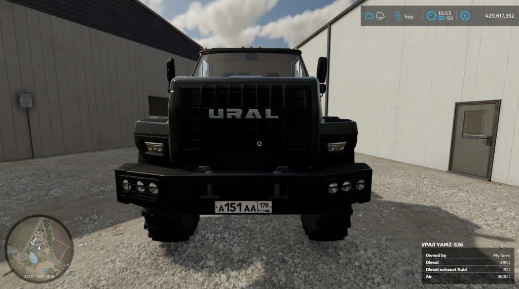 FS22 Ural NEXT 44202 Truck v1.0.0 (1) - Farming simulator 19 / 17 / 15 Mod