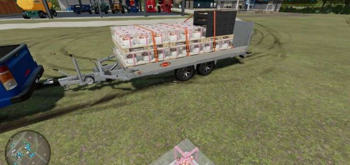 FS22 Autoload car tray v1.0 - FS 22 Trailers Mod Download