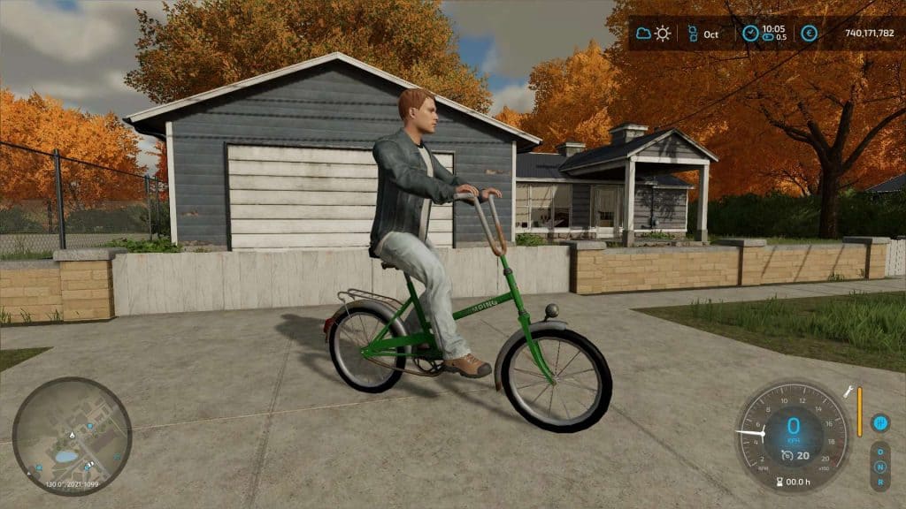 FS22 Camping bicycle v1.0 - FS 22 Vehicles Mod Download