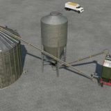 FS22 Corn Dryer Complex v1.0 - FS 22 Objects Mod Download