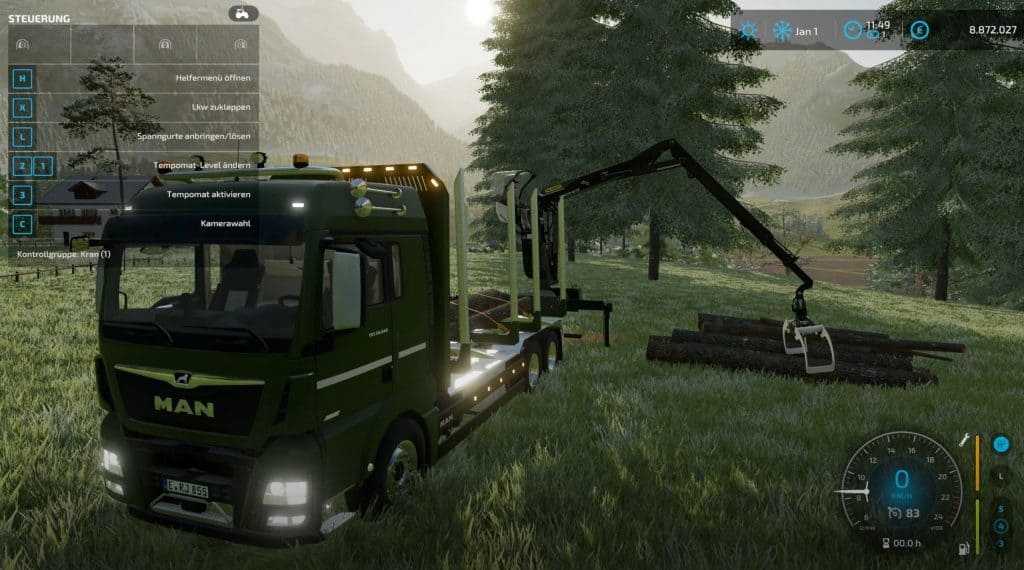 FS22 Forst LKW v1.0.2.0 - FS 22 Trucks Mod Download
